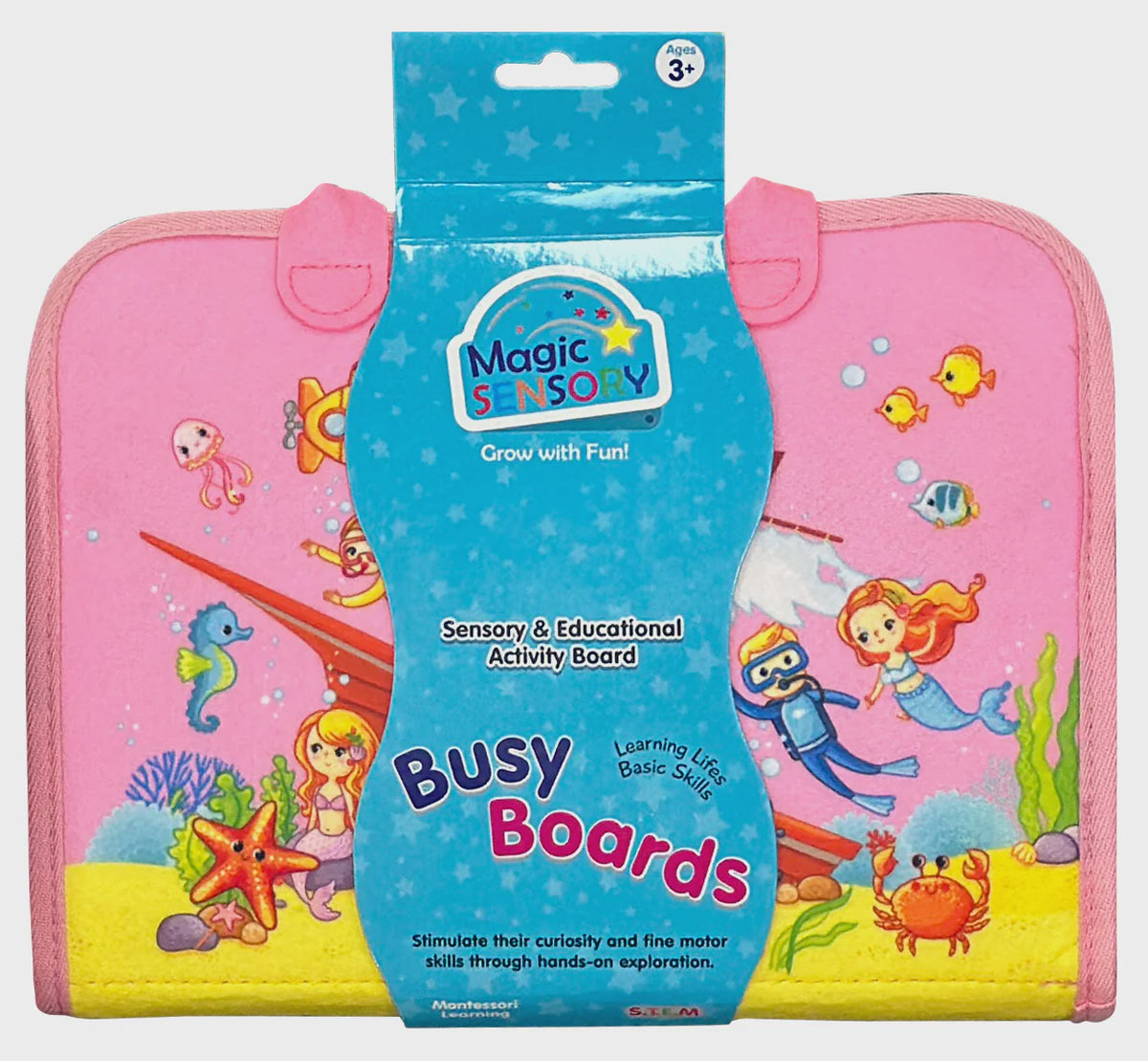 Busy Board Pink – The Village Kids Store