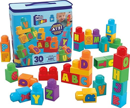 Mega Blocks ABC Building Bag – The Village Kids Store