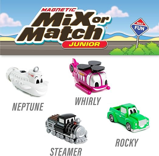 Mix or Match Magnetic Vehicles – The Village Kids Store