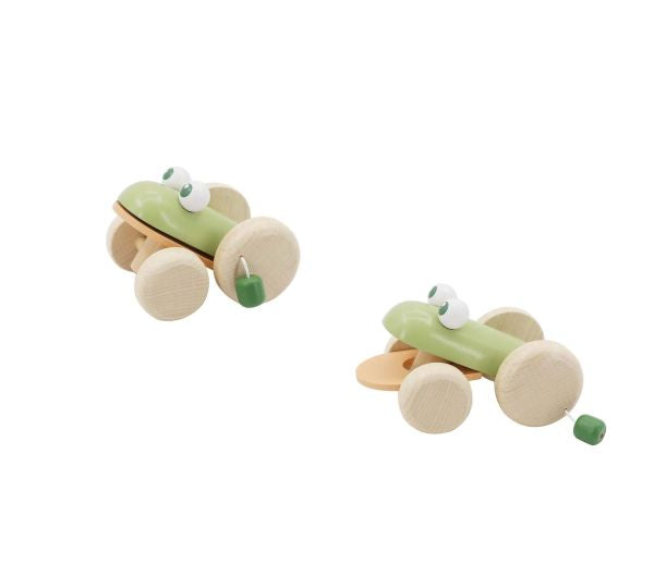 Wooden Pull Along Frog – The Village Kids Store
