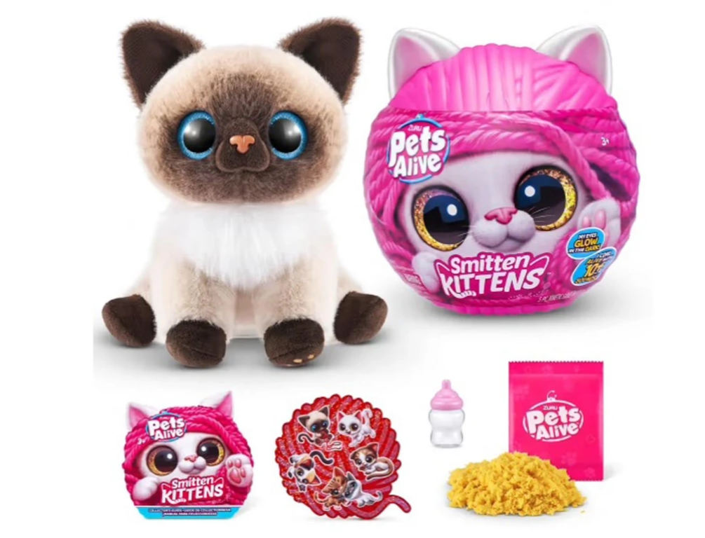 Pet's Alive Smitten Kitten's Interactive Plush – The Village Kids Store